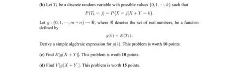 solved for independent random variables x and y such that
