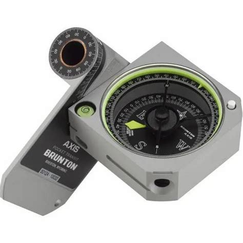 Stainless Steel Black Axis Transit F 5012 Brunton Compass Packaging