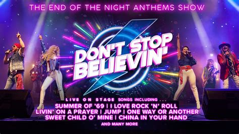 Dont Stop Believin Tickets Grand Opera House York In York Atg Tickets