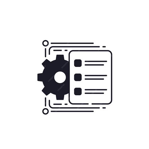 Premium Vector Workflow Or Project Icon Vector