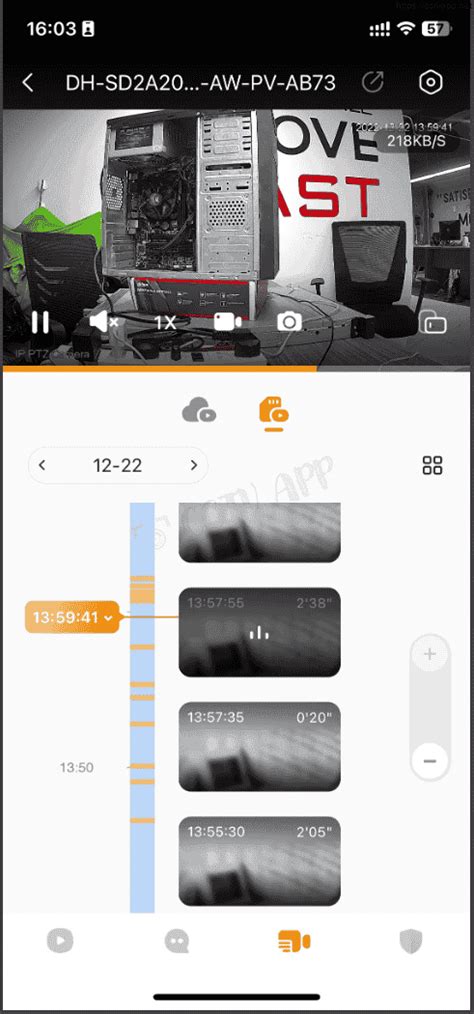 Recording Settings On Camera Imou Application System