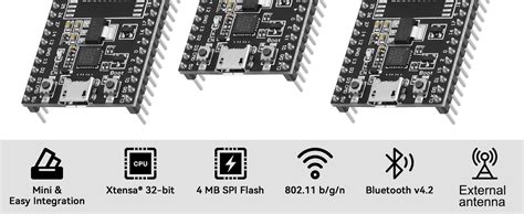 3pcs Esp32 Esp32 Devkitc Esp32 Wroom 32u Development Board