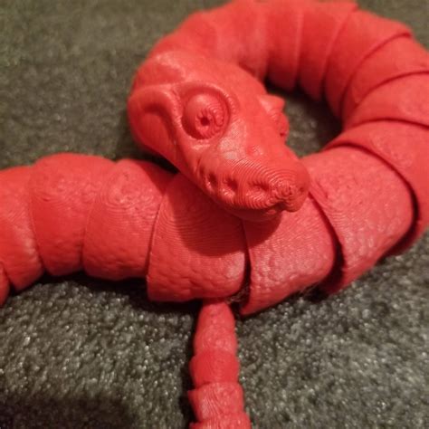 Articulated Flexi Ball Python Designed By Mat Mire Makes Etsy Canada