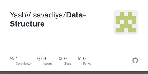 GitHub YashVisavadiya Data Structure