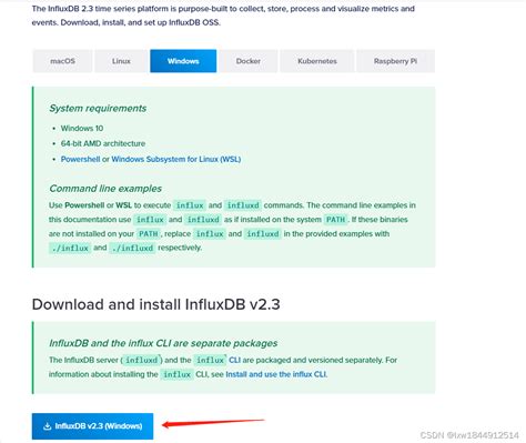 window 安装influxdb 码农编程进阶笔记 博客园