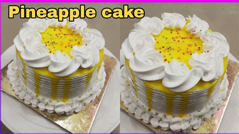 Pineapple Cake Recipe Pineapple Flavour Cake Tashasvisisters1571 Youtube