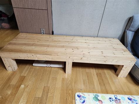 편백나무 평상형 소파의자 판매 당근 중고거래