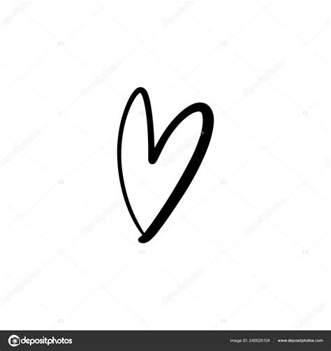 Hand Drawn Heart Clipart