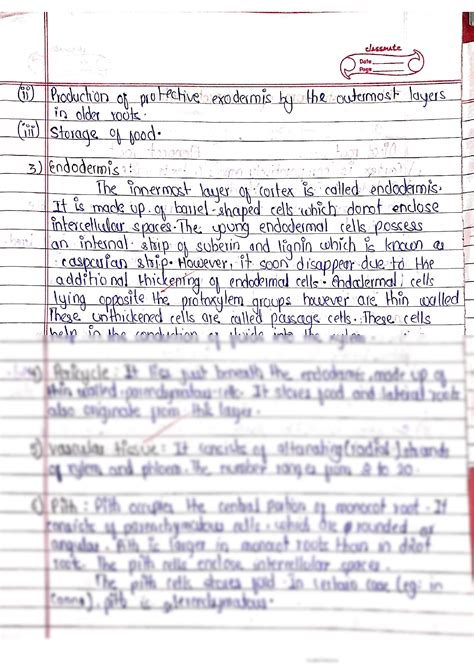 SOLUTION Anatomical Structure Of Monocot Root Botany Studypool