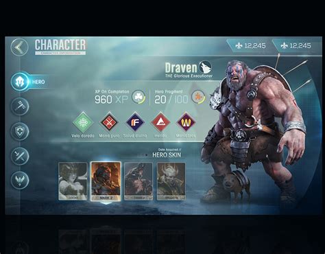 Moba Game Ui Behance