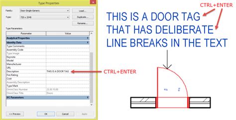 Multi Line Text In Parameter AEC Scene