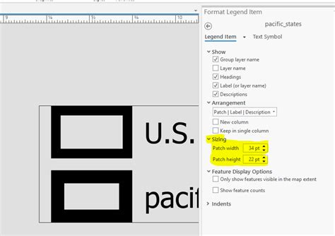 legend line thickness does not reflect symbols thi esri community