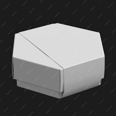 Download Hexagonal Box 001 3d Models For Free Freepik