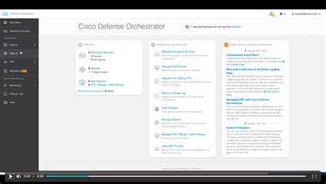 Cisco Defense Orchestrator CDO Firewall Management Cisco