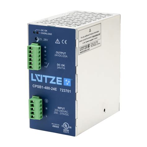 Switching Power Supply 23 28 Vdc Out Output 220 Vac 20a 480w Pn