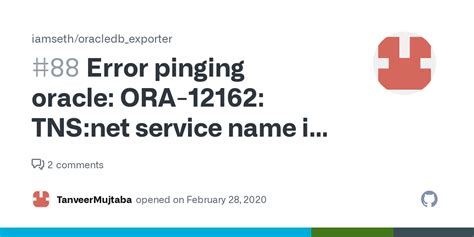 Error Pinging Oracle Ora 12162 Tnsnet Service Name Is Incorrectly Specified Sourcemaingo