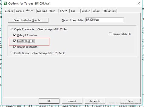 Mdk（keil） 自动生成bin文件、汇编文件或者hex文件、asm文件hex转asm Csdn博客