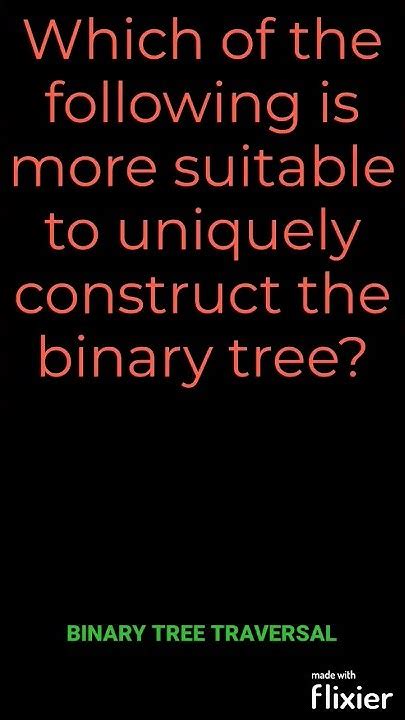 binary 🌳 traversal data structure and algorithms datastructures binarytree computerscience