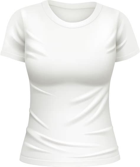 White T Shirt Women 19617294 Png