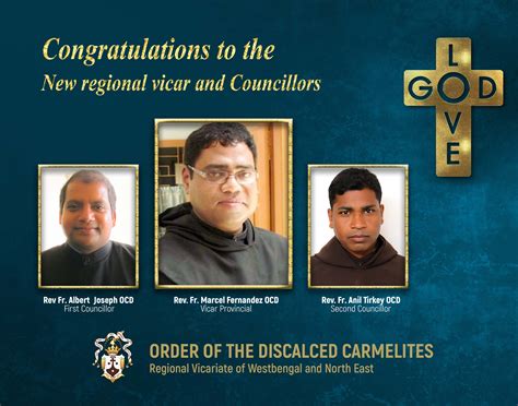 Congratulations To The New Regional Vicar And Councillors Skp