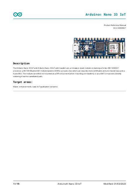 Arduino Device Database