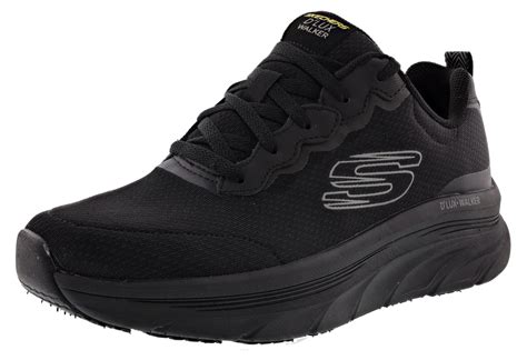 Skechers Mens Dlux Walker Scrambler Lace Up Walking Shoes Shoe City
