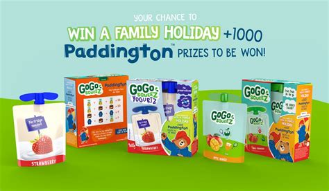 Gogo Squeez Paddington Bear P Ws Playful Packaging Design