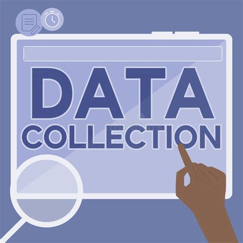 Writing Displaying Text Data Collection Business Idea Gathering And Measuring Information On