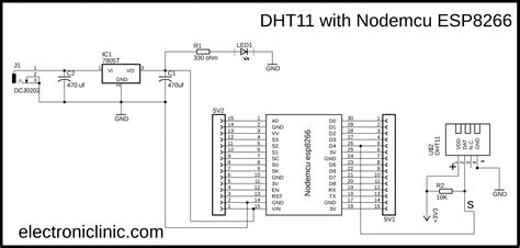 Arduino Iot Cloud And Esp8266 With Dht11 For Temperature And Humidity