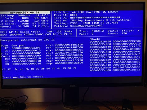 Memtest Error Rcomputerhelp