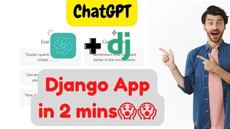 Pythondjango Project With Chatgpt 😲 😲 Openai Youtube