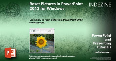 Reset Pictures In PowerPoint For Windows