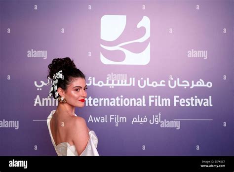 Amman Jordan 03rd July 2024 Jordanian Actress Tara Abboud Attends