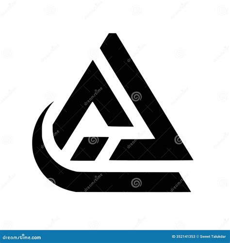 Dti Triangle Letter Logo Design With Triangle Shape Dti Triangle Logo