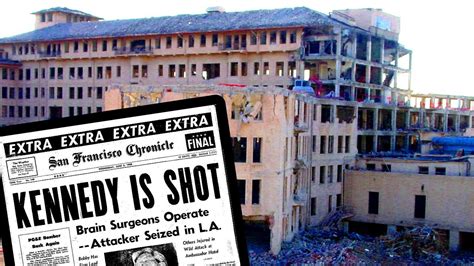 The Ambassador Hotel Demolition And Tour Rfk Assassination Youtube