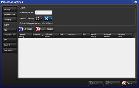 The Output Window Is Not Displaying Any Values Electronic Theatre