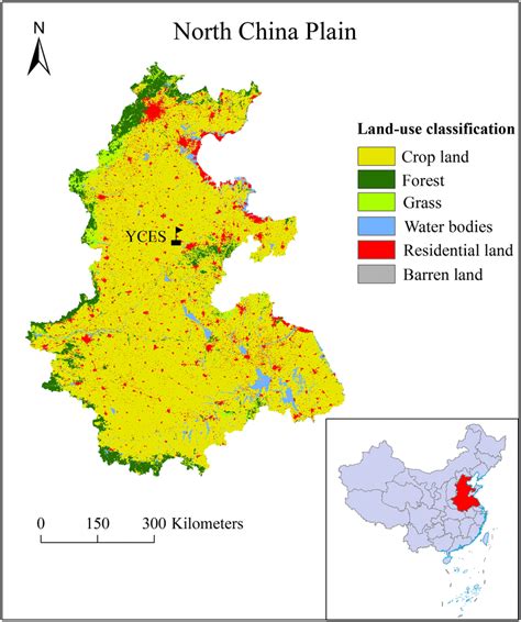 Location Of The North China Plain And Yucheng Comprehensive