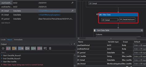 Error Input String Was Not In A Correct Format Activities Uipath