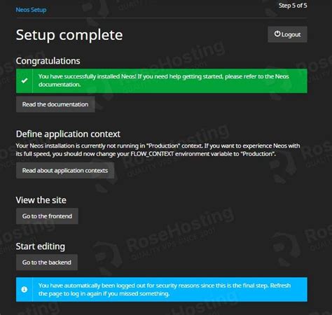 How To Install Neos Cms On Ubuntu 2204 Rosehosting