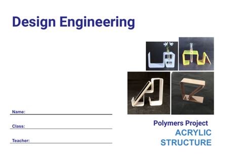 Polymers Project Year 7 Teaching Resources