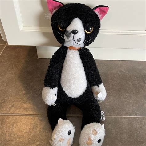 Scratch Cat Plush Etsy