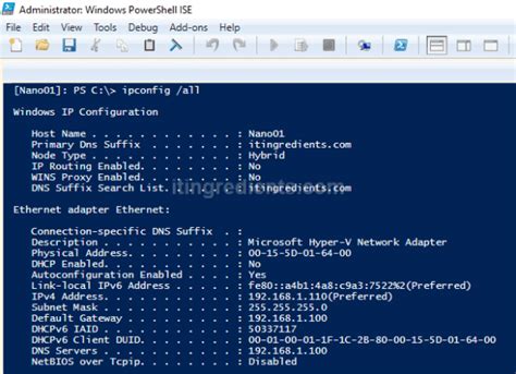 How To Remotely Manage Nano Server 2016 Using Powershell And Gui