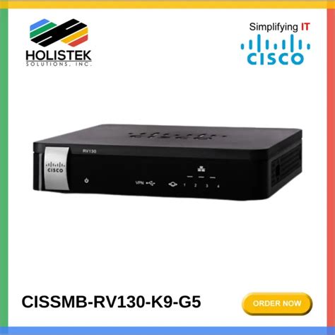 Cisco RV VPN Router Without Web Filtering RV K G Holistek Lazada PH