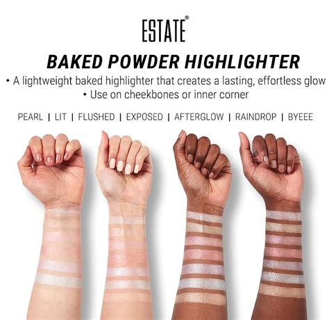Estate Cosmetics Dew Me Baked Highlighter Raindrop Addros Llc
