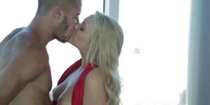 Attentive Babe Pleasures Lover Tnaflix Com