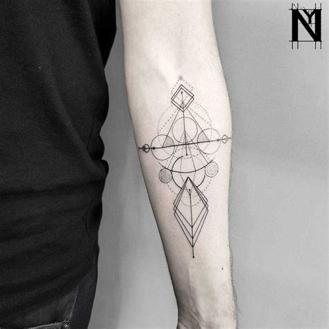 Sacred Geometry Tattoo Forearm