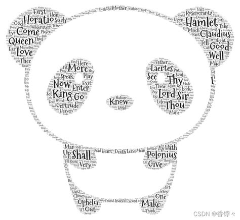 词云（wordcloud）之密集恐惧症慎入 wordcloud mask 香饽々的博客 csdn博客