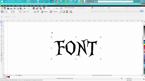 Corel Draw Tips Tricks FONT Finder YouTube