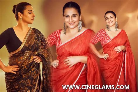 Actress Vidya Balan Gorgeous Looks In Saree Photoshoot