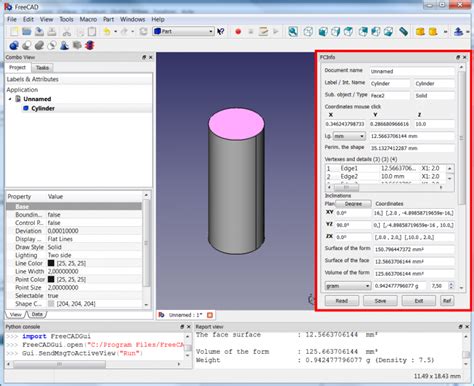 Filemacro Fcinfo 04png Freecad Documentation